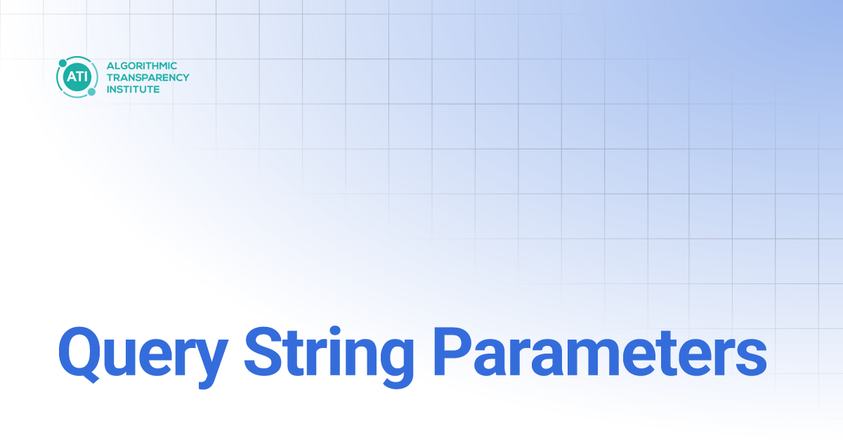 Query String Parameters | v 0.05 Junkipedia User Guide